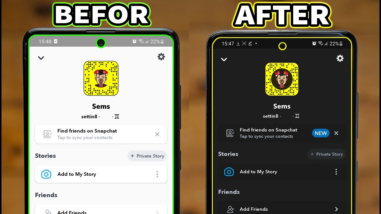 How To Get Dark Mode On Snapchat (Android & iPhone) | Enable Dark Mode On Snapchat Android ...