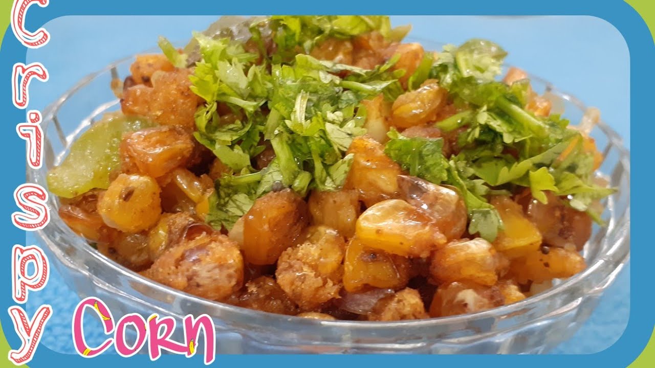 Restaurant style Crispy corn # kids favourite recipe # - YouTube