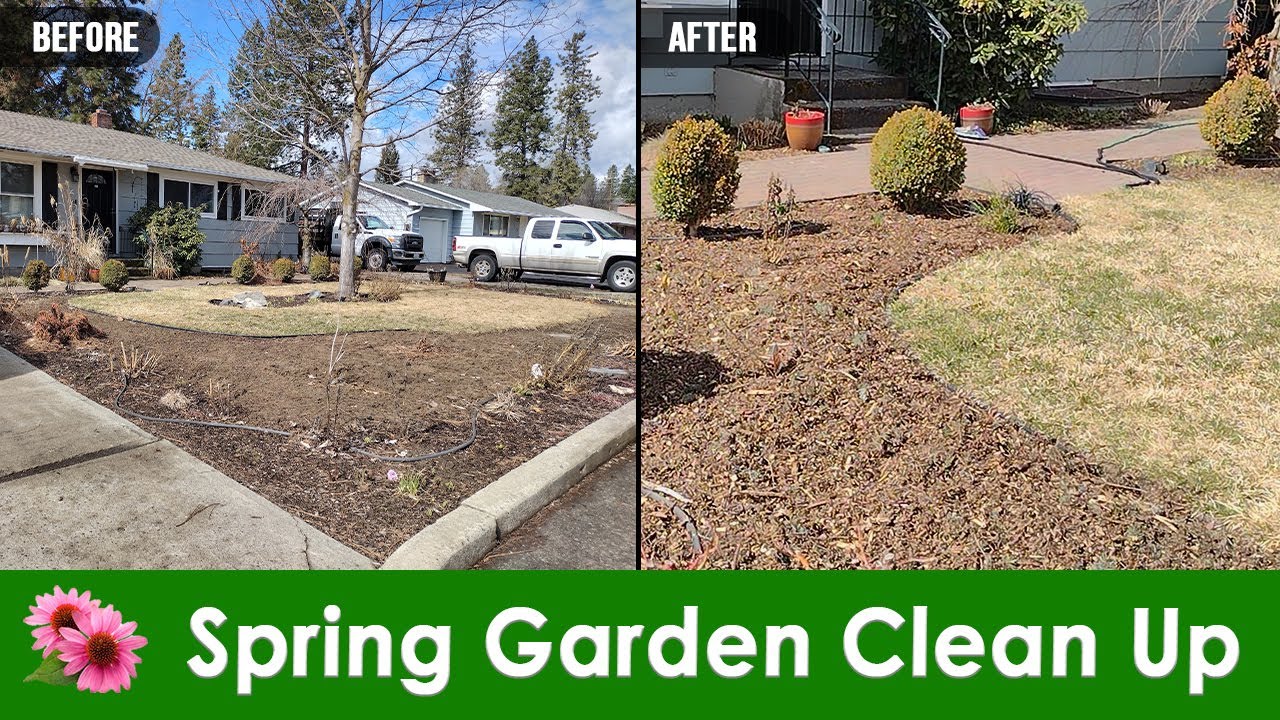 Spring Garden Clean Up! Full version - YouTube
