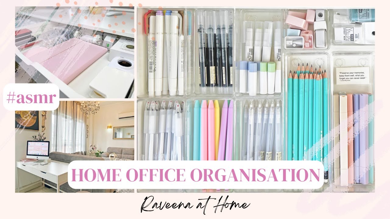 SUPER SATISFYING HOME OFFICE RESTOCK & ORGANIZATION | PLUS TECH DRAWER ...