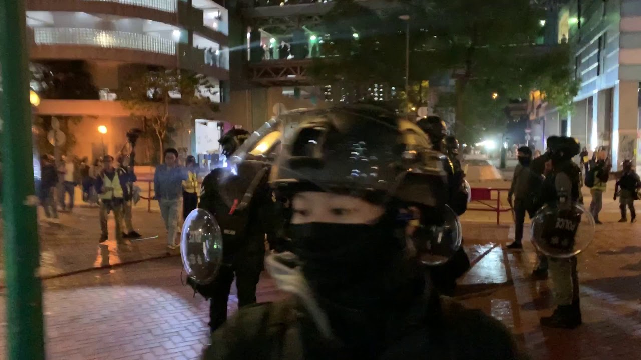 Undercover police arrest black-clad protesters - YouTube