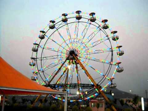 Ferris Wheel - The Giant Wheel Ride At Yazoo Park Virar - YouTube