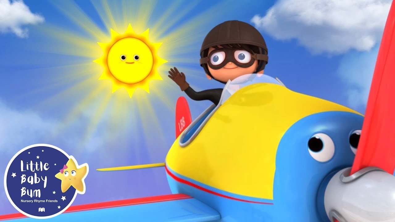 Song About Planes | Vehicle Songs for Kids | Little Baby Bum - YouTube