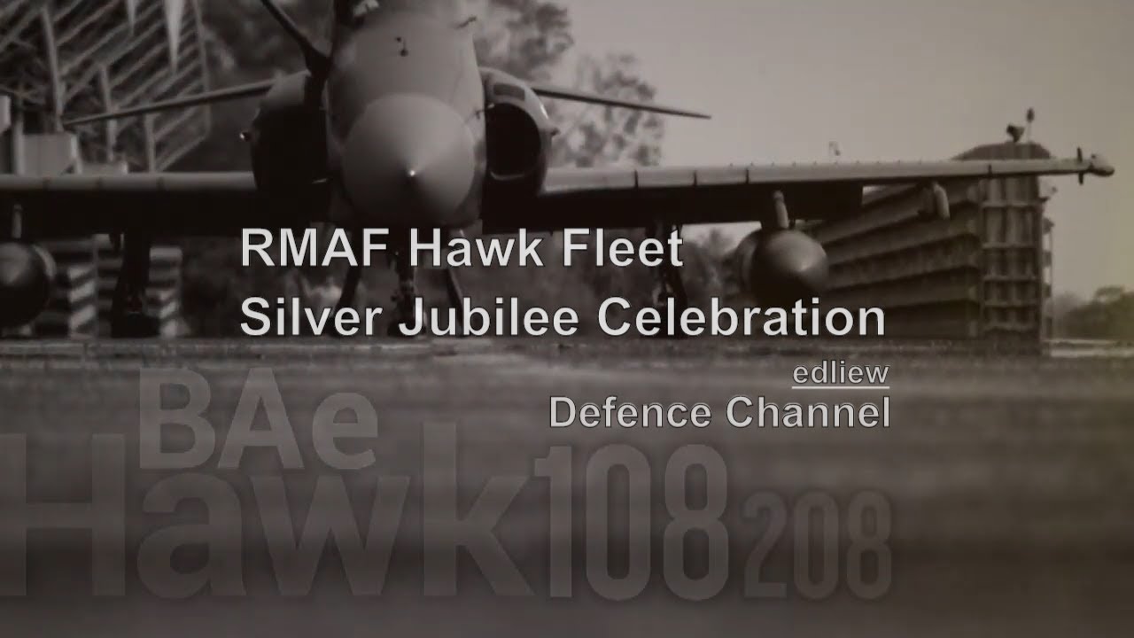 RMAF Hawk Fleet Silver Jubilee Celebration - YouTube