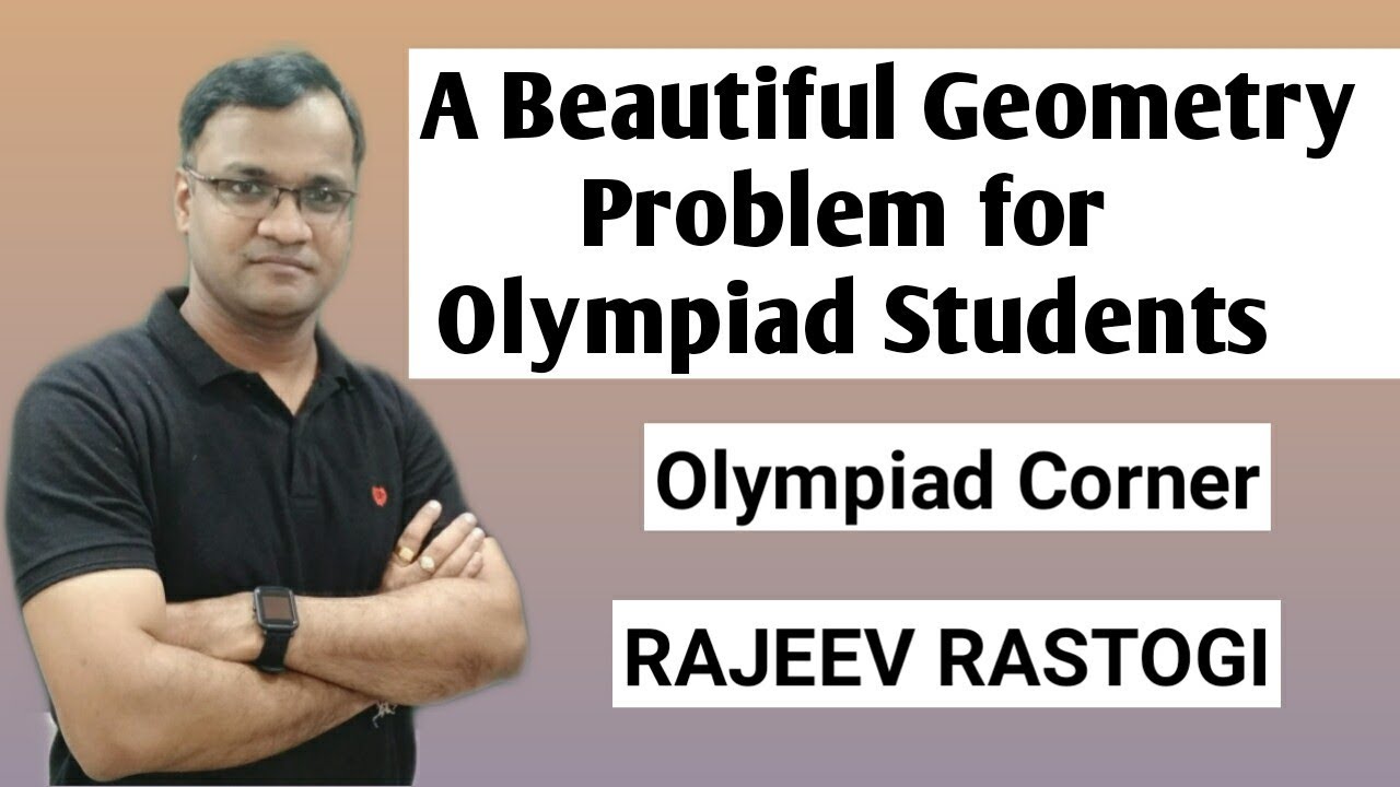 A beautiful geometry problem for Olympiads... - YouTube