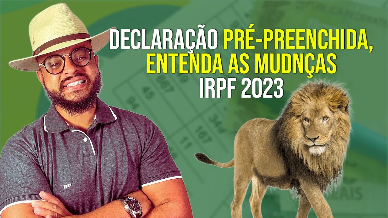 IRPF 2023, MUDANÇAS NA DECLARAÇÃO PRÉ-PREENCHIDA - YouTube