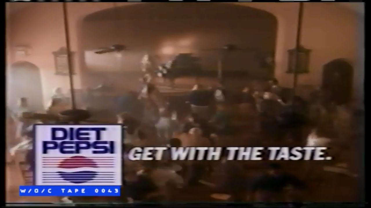 Diet Pepsi Commercial - 1989 - YouTube