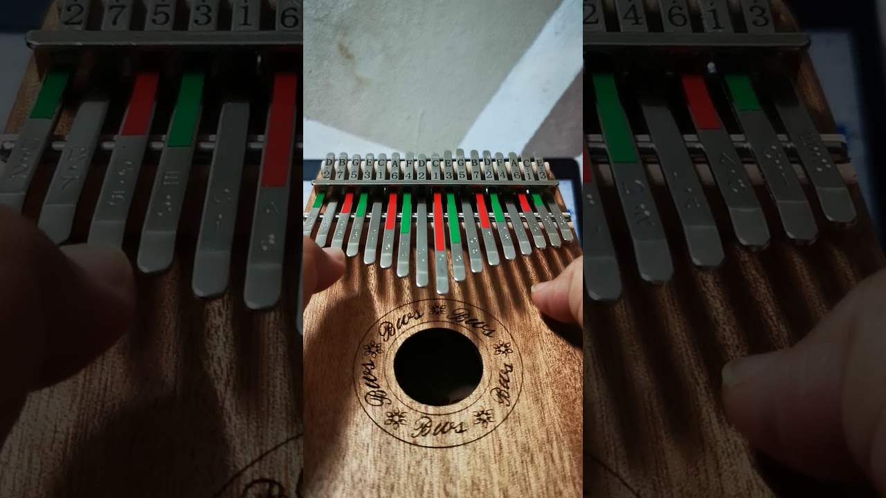 Twinkle twinkle little star - Kalimba beginner - YouTube