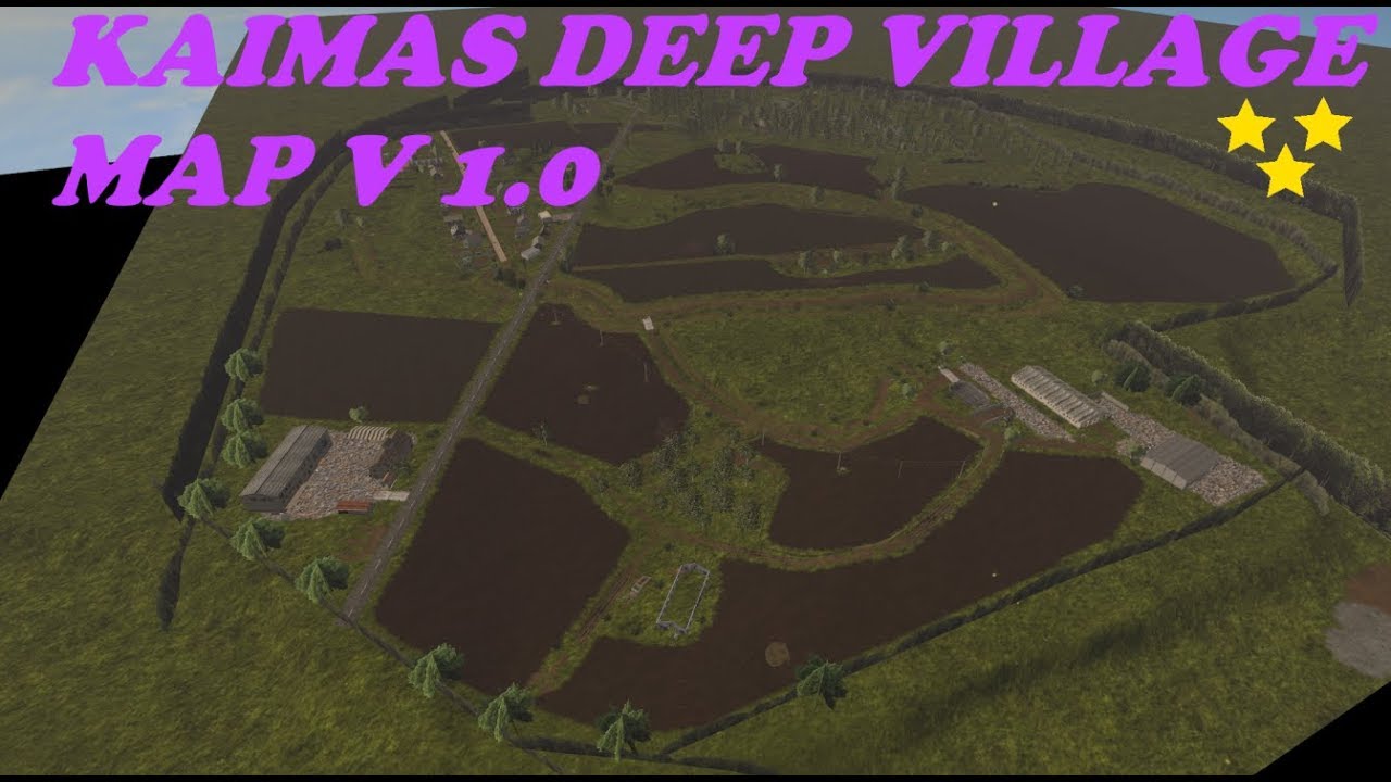 Mod Vorstellung Farming Simulator Ls17:KAIMAS DEEP VILLAGE ( OST MAP ...