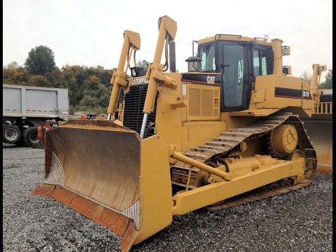 CAT D7R tractor SU dozer - YouTube