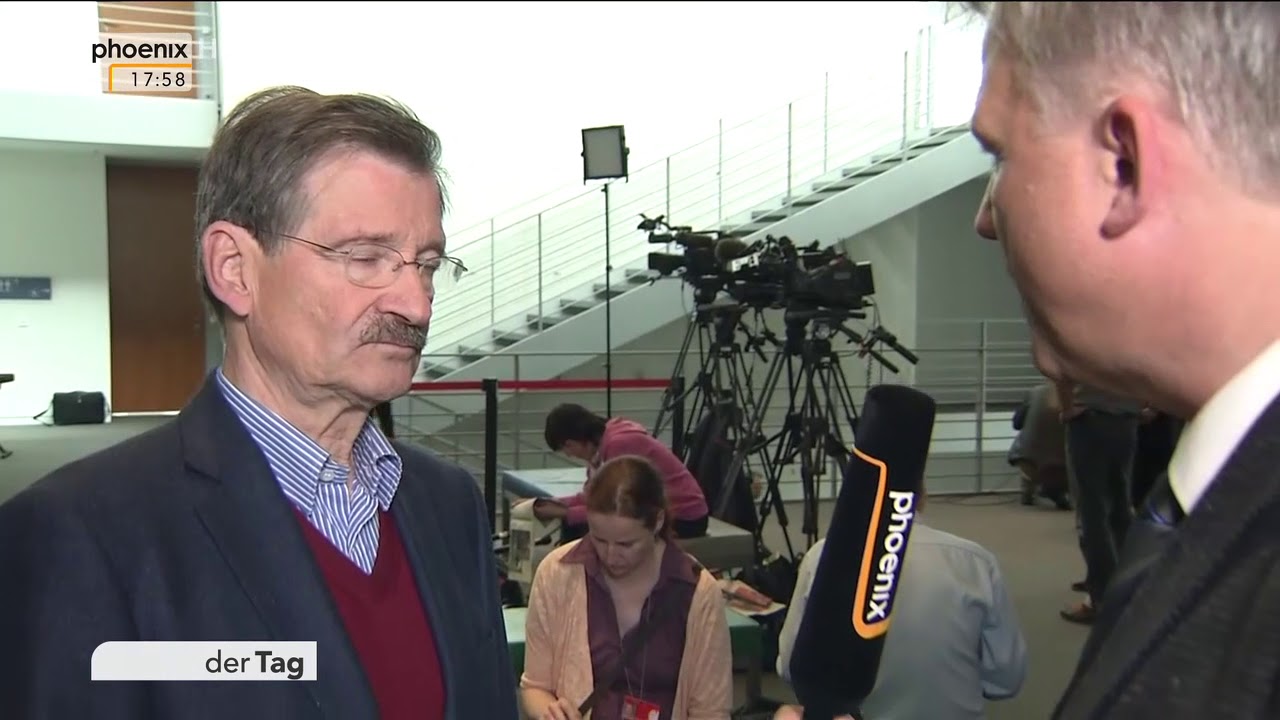 Bundestag: Hermann Otto Solms zum Amtsantritt als Alterspräsident vom ...