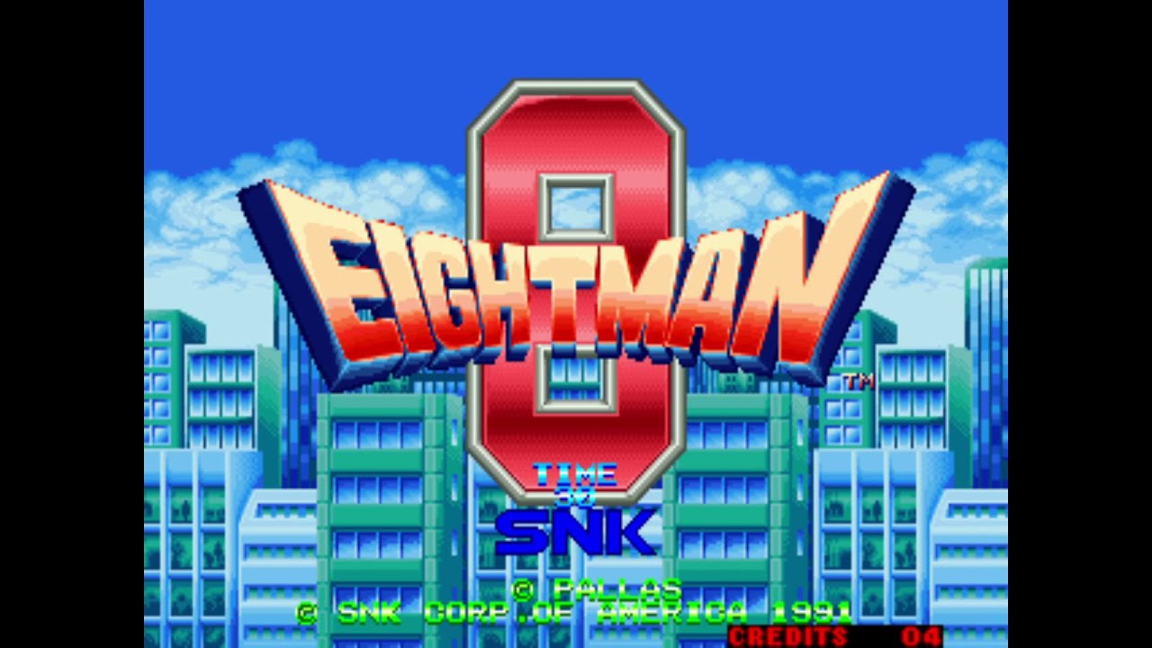 Eight Man Arcade Game, SNK 1991, playthrough - YouTube