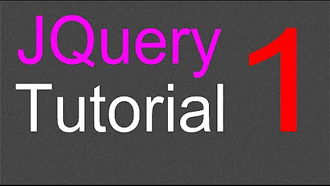 JQuery Tutorial for Beginners - YouTube