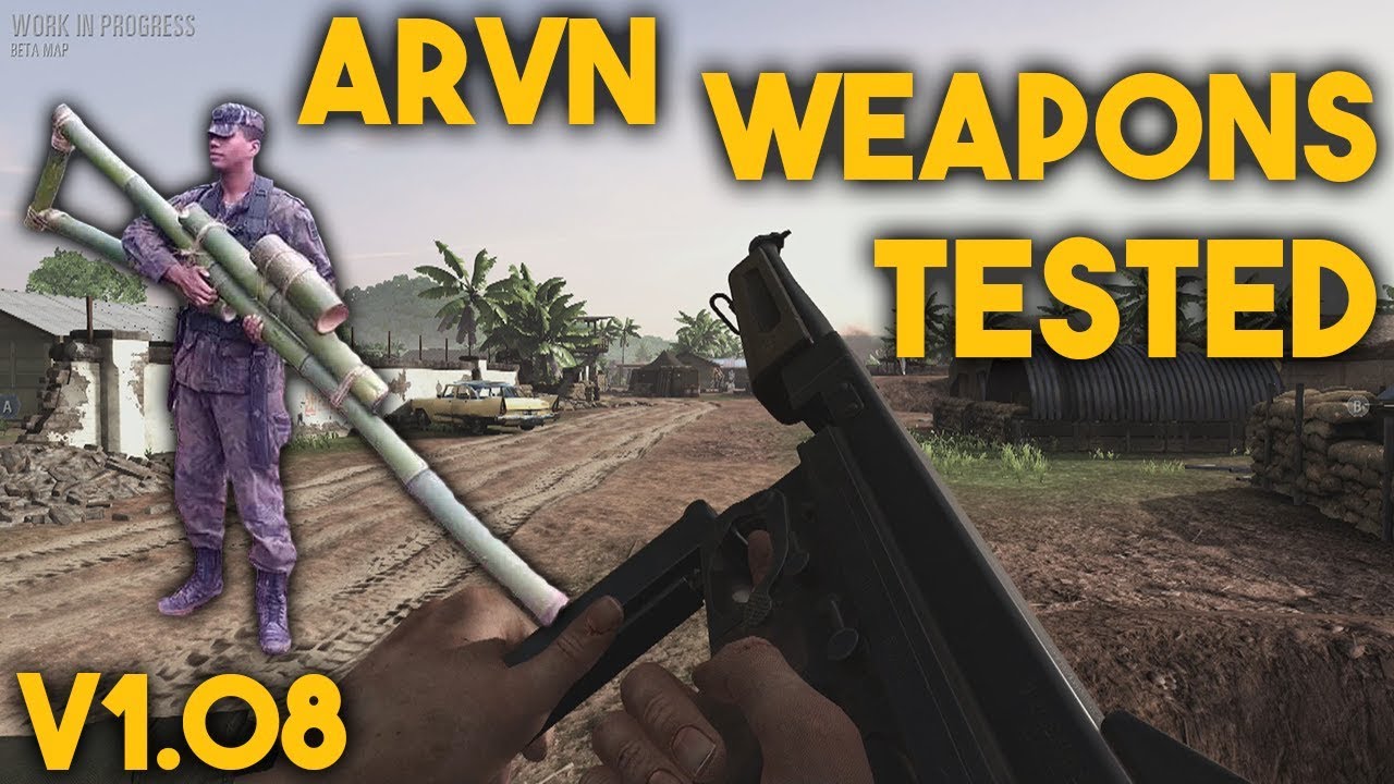 ARVN Infantry Weapons Tested - RS2 Vietnam - YouTube