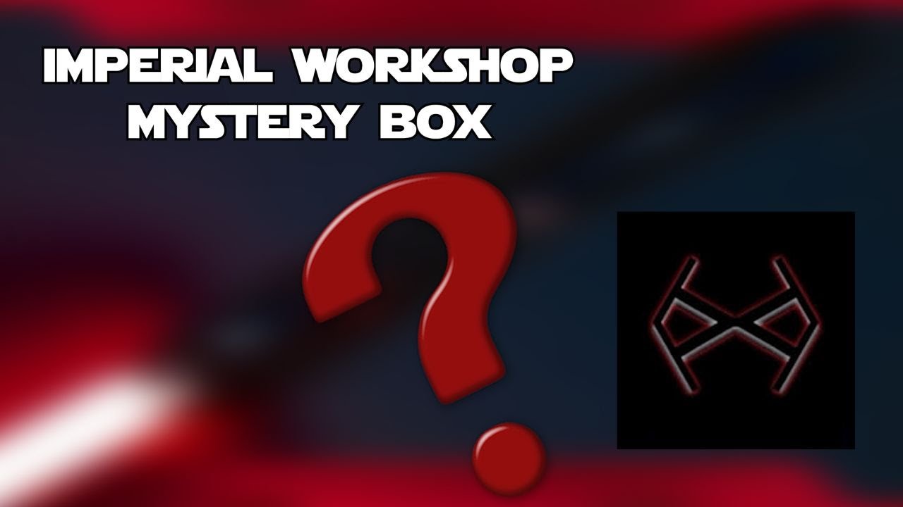 I WON THIS IN A LIGHTSABER MYSTERY BOX! | Imperial Workshop Mystery Box Unboxing and Review ...