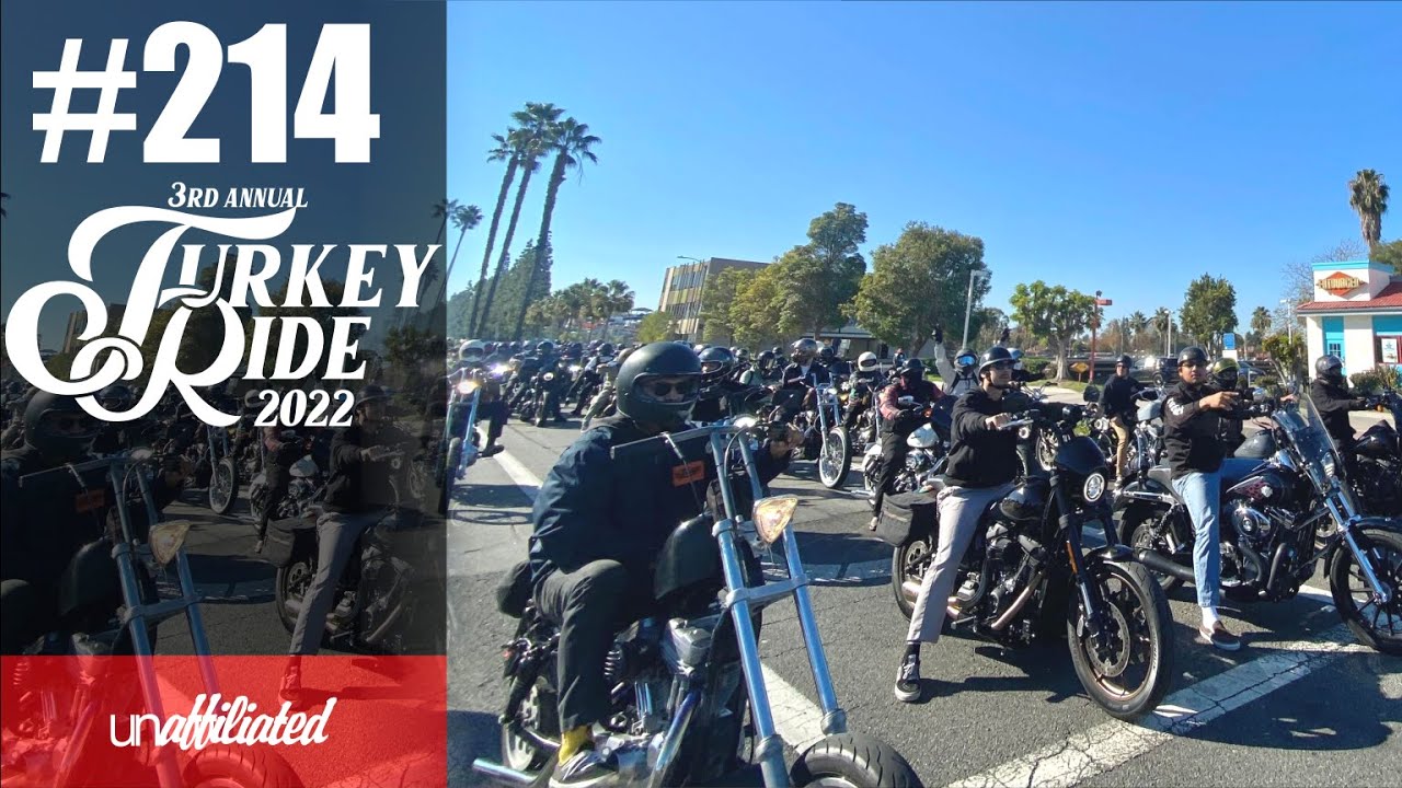 #214 - 3rd Annual Turkey Ride 2022 - YouTube