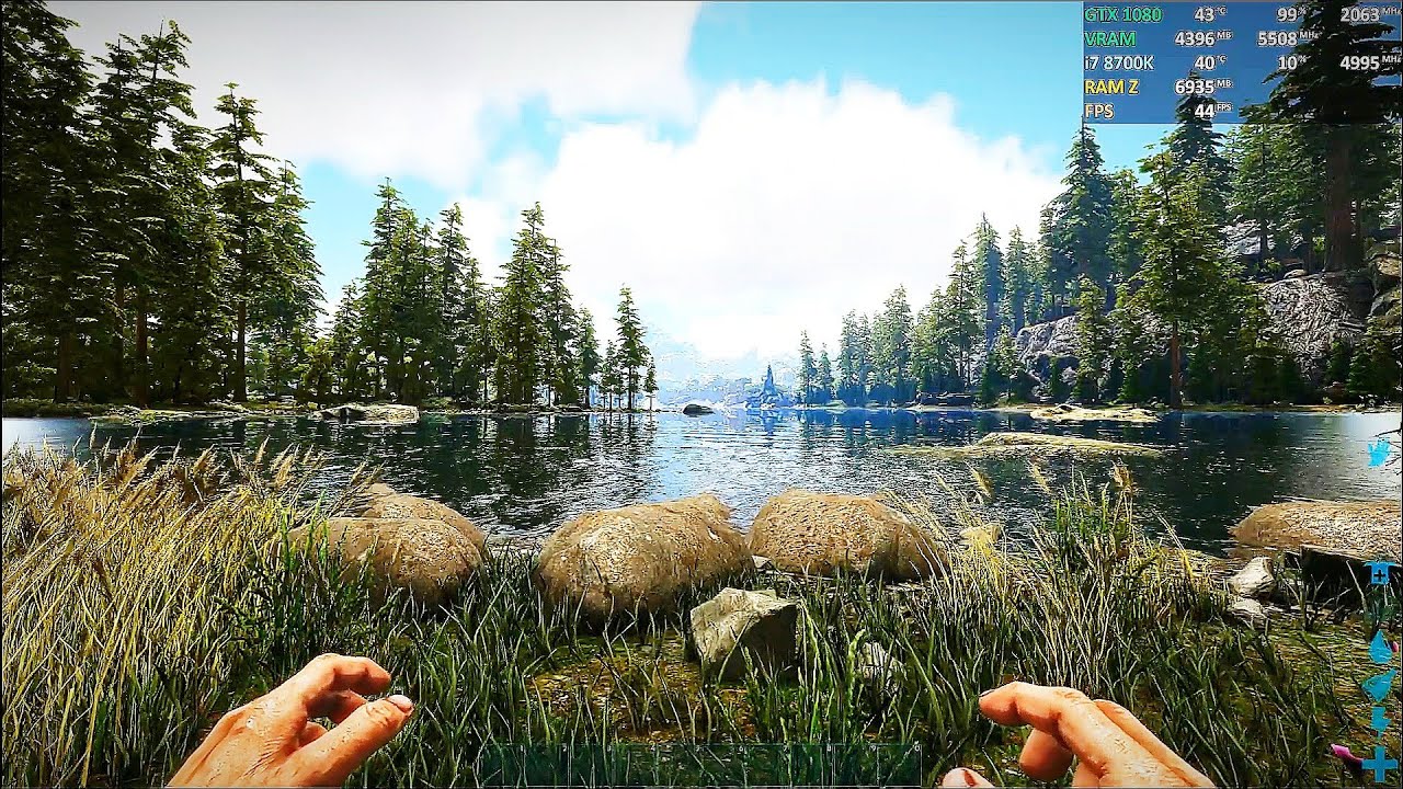 ARK Survival Evolved | GTX 1080 | i7 8700K | 1440P | PERFORMANCE TEST ...