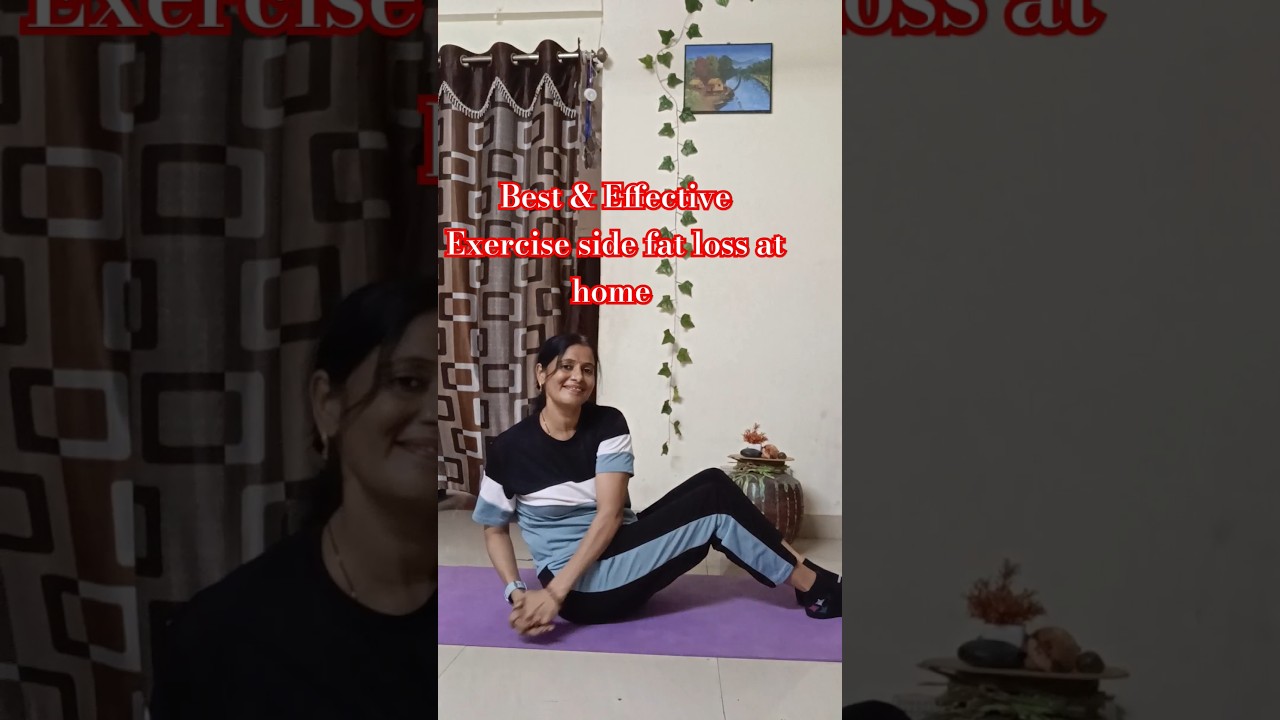 SIDE FAT LOSS at HOME Belly fat workout, Side fat workout,Slim Waist ,# ...