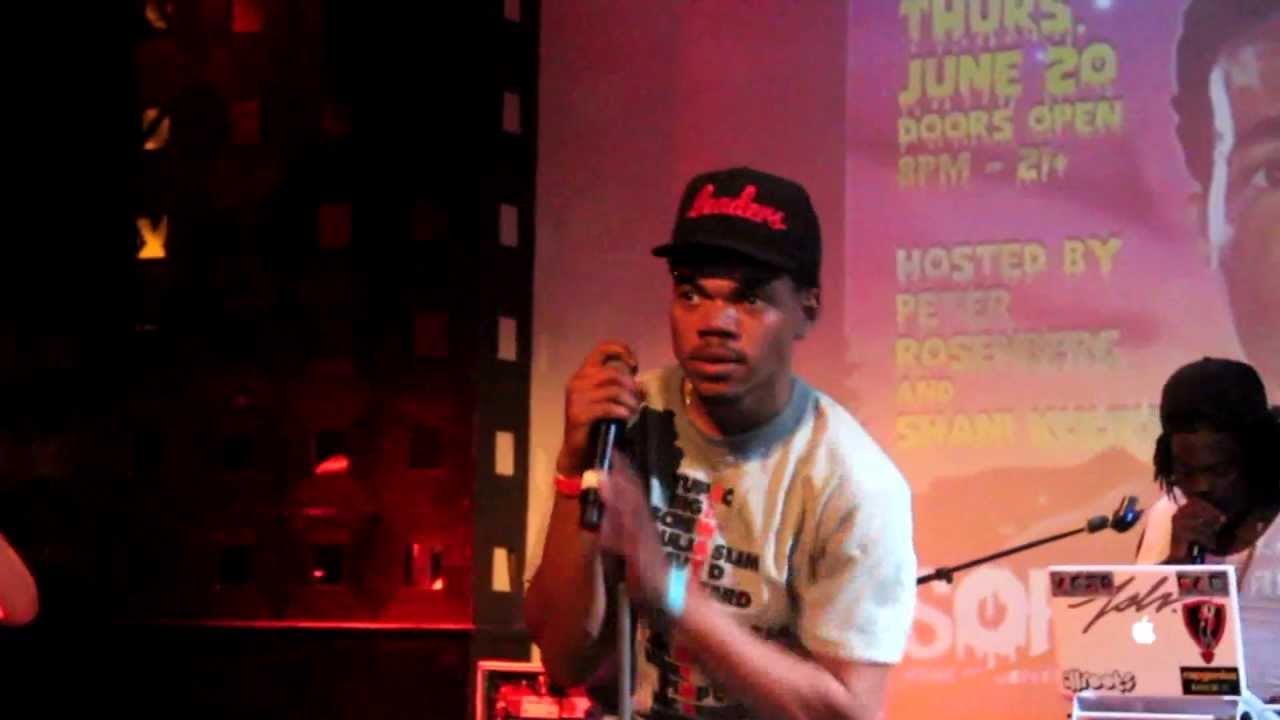 Chance The Rapper: Favorite Song Live @ SOB's - YouTube