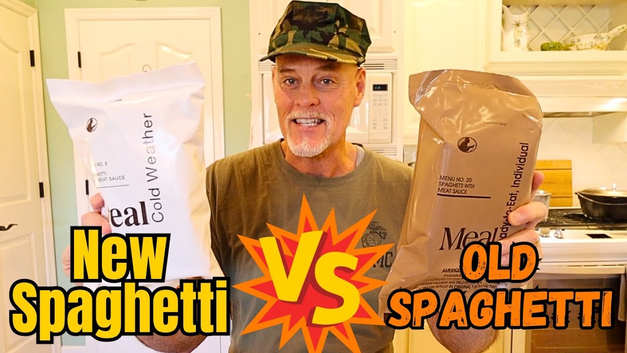 OLD Spaghetti MRE vs. NEW Spaghetti MRE - YouTube