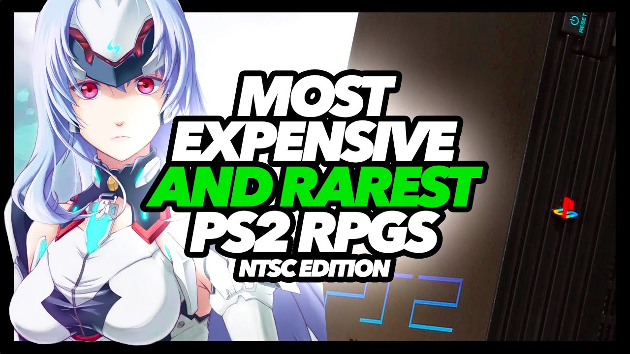 Most Expensive And Rarest PS2 RPGS - YouTube