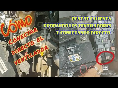 Conectando los ventiladores directo, carro se calienta, cómo conectar ...