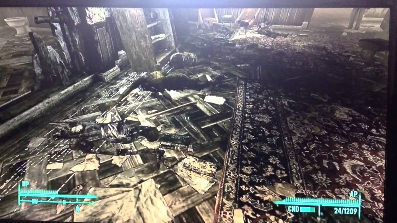 Fallout 3 weird body glitch - YouTube