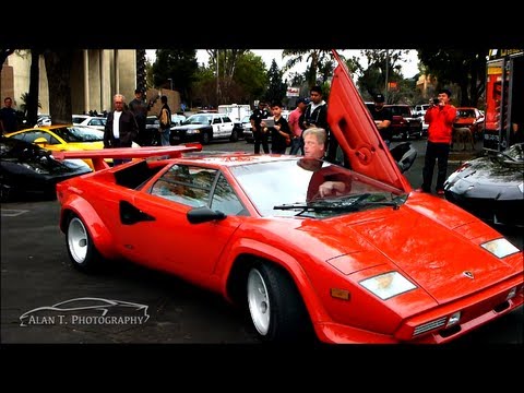 Lamborghini Countach Reverse
