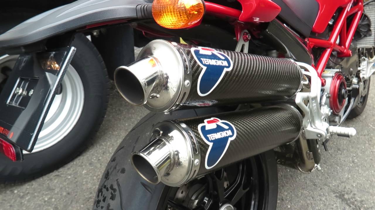 DUCATI S4RS TERMIGNONI EXHAUST SOUND - YouTube