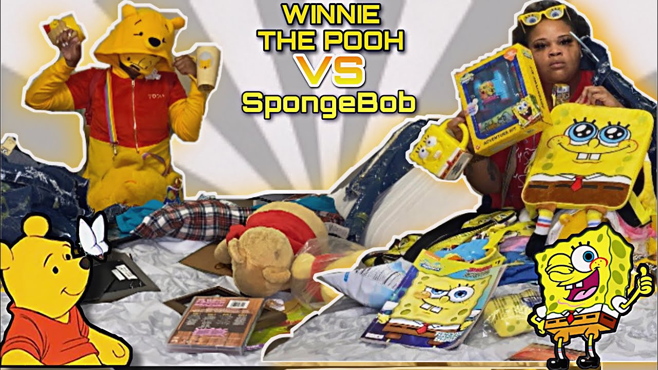 Winnie The Pooh vs. Spongebob | We F0UGHT - YouTube