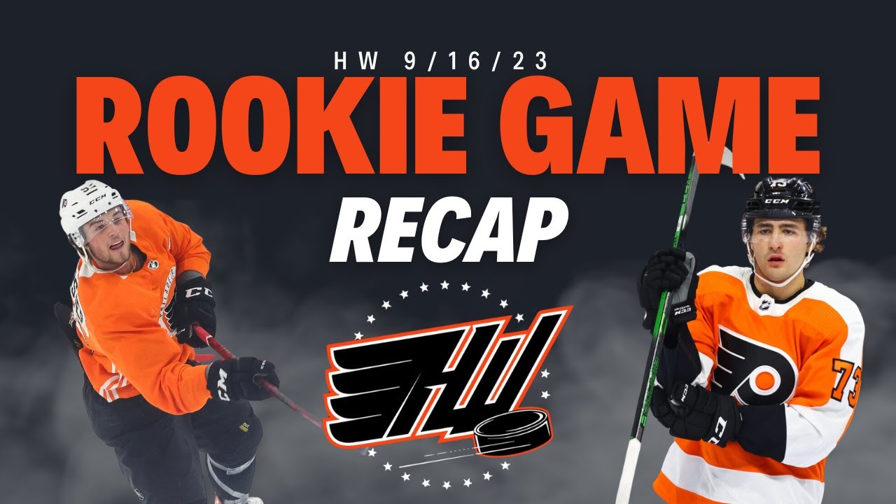 2023 Rookie Game Flyers vs Rangers - YouTube