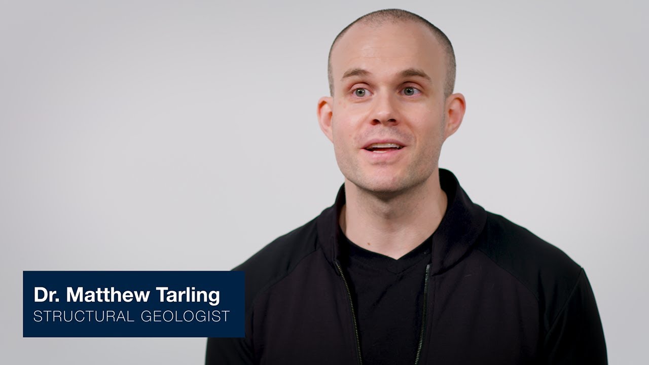 Dr. Matthew Tarling, structural geologist - YouTube