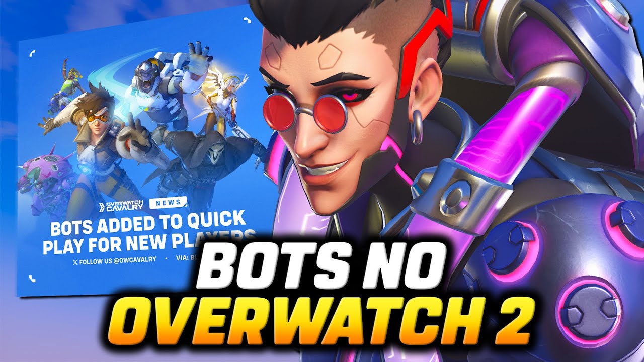 OVERWATCH 2 VAI TER BOTS NAS PARTIDAS! - YouTube