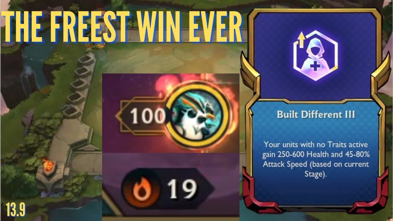 Built Different 3 is the freest win streak and top 4 you can get | tft ...
