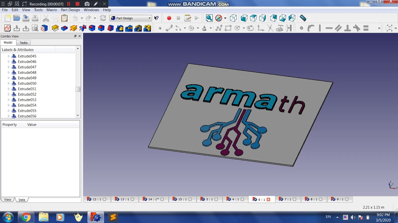 Armath logo 3d - YouTube