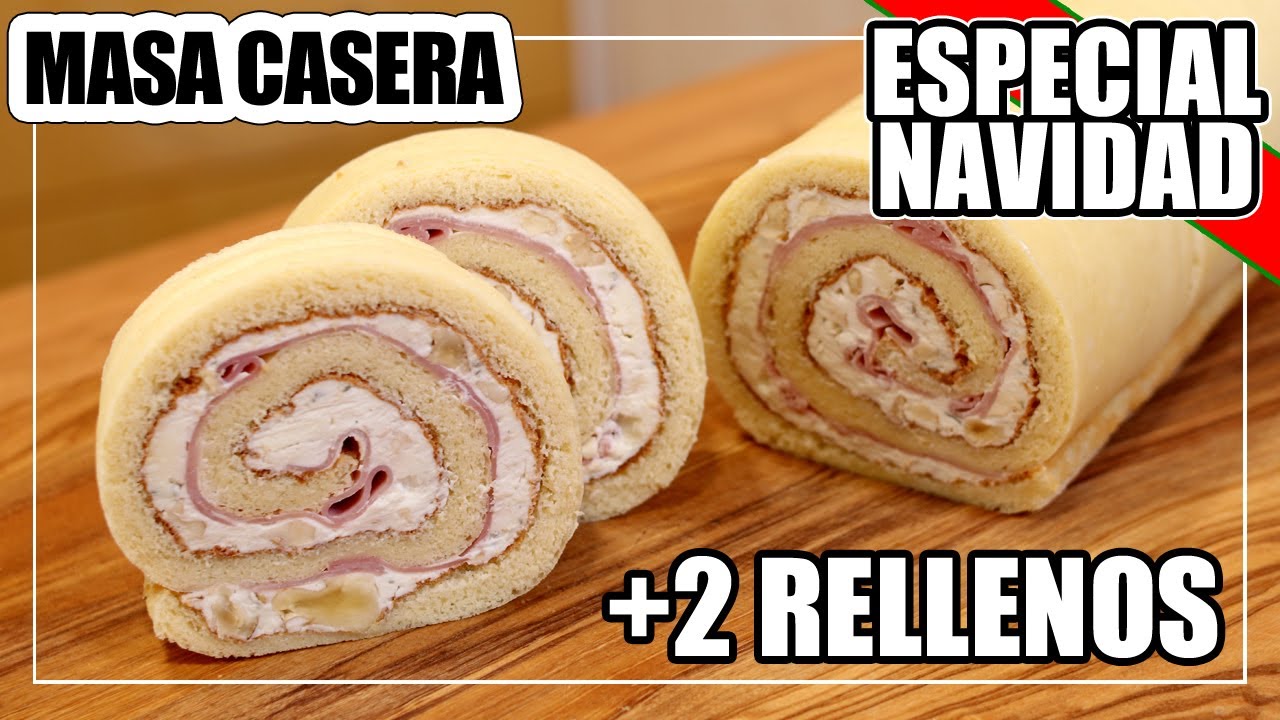 Masa de PIONONO Casera y 2 Rellenos SALADOS SúperFáciles! - YouTube