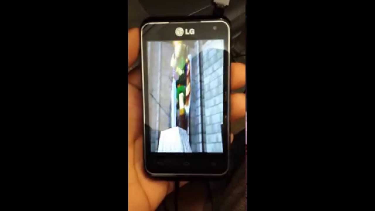 Zelda Ocarina of time Startup on LG MS770 - YouTube
