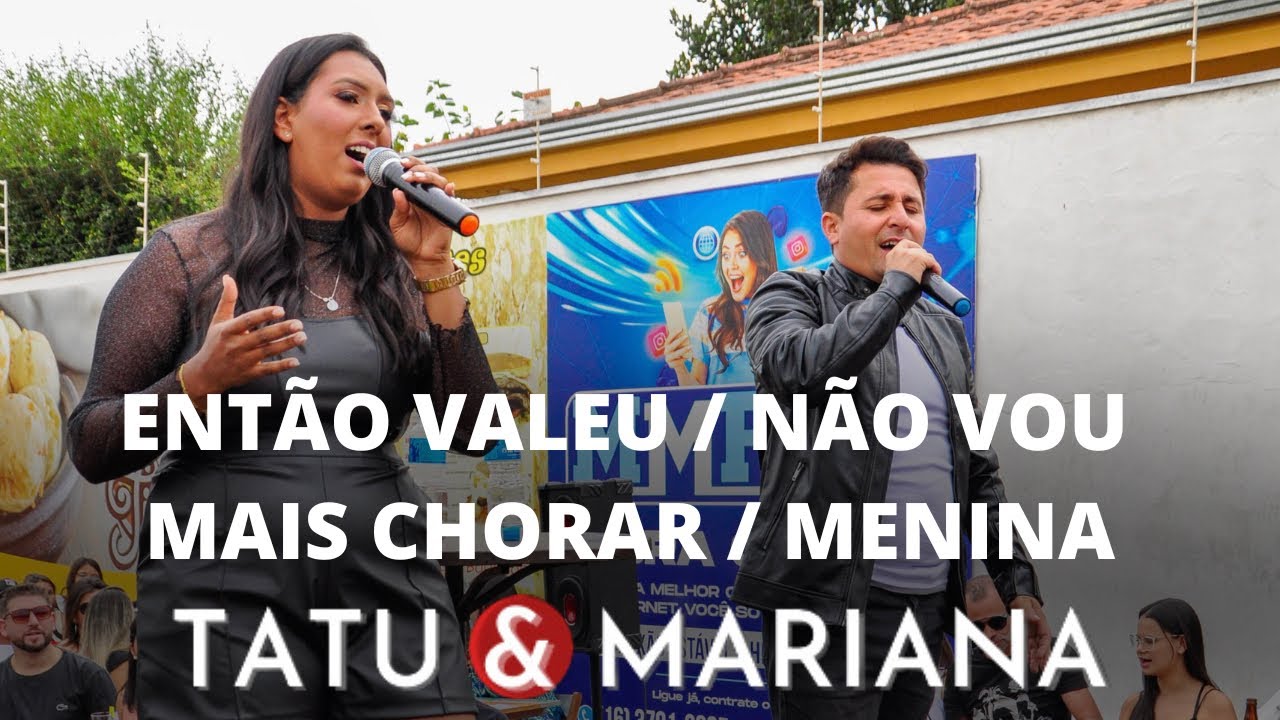 Tatu e Mariana - Então Valeu / Não Vou Mais Chorar / Menina - DVD ...