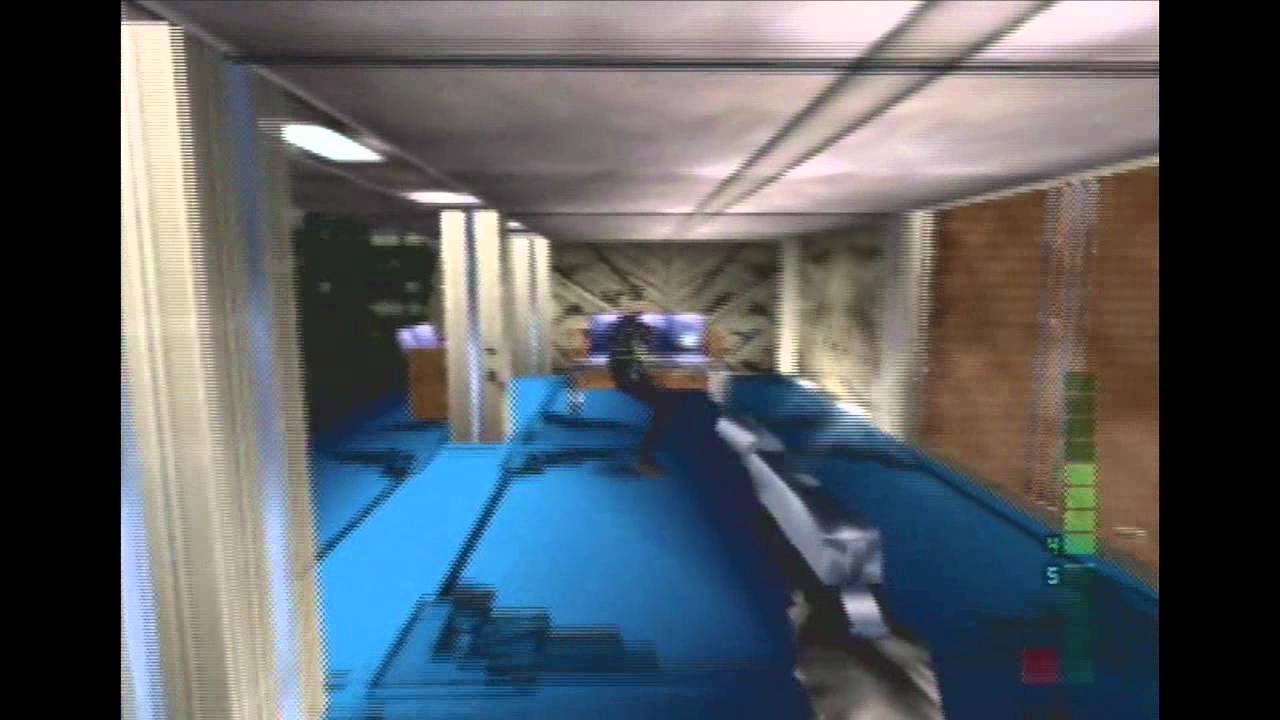 N64 Perfect Dark walkthrough: dataDyne Central Defection. (Mission 1 ...