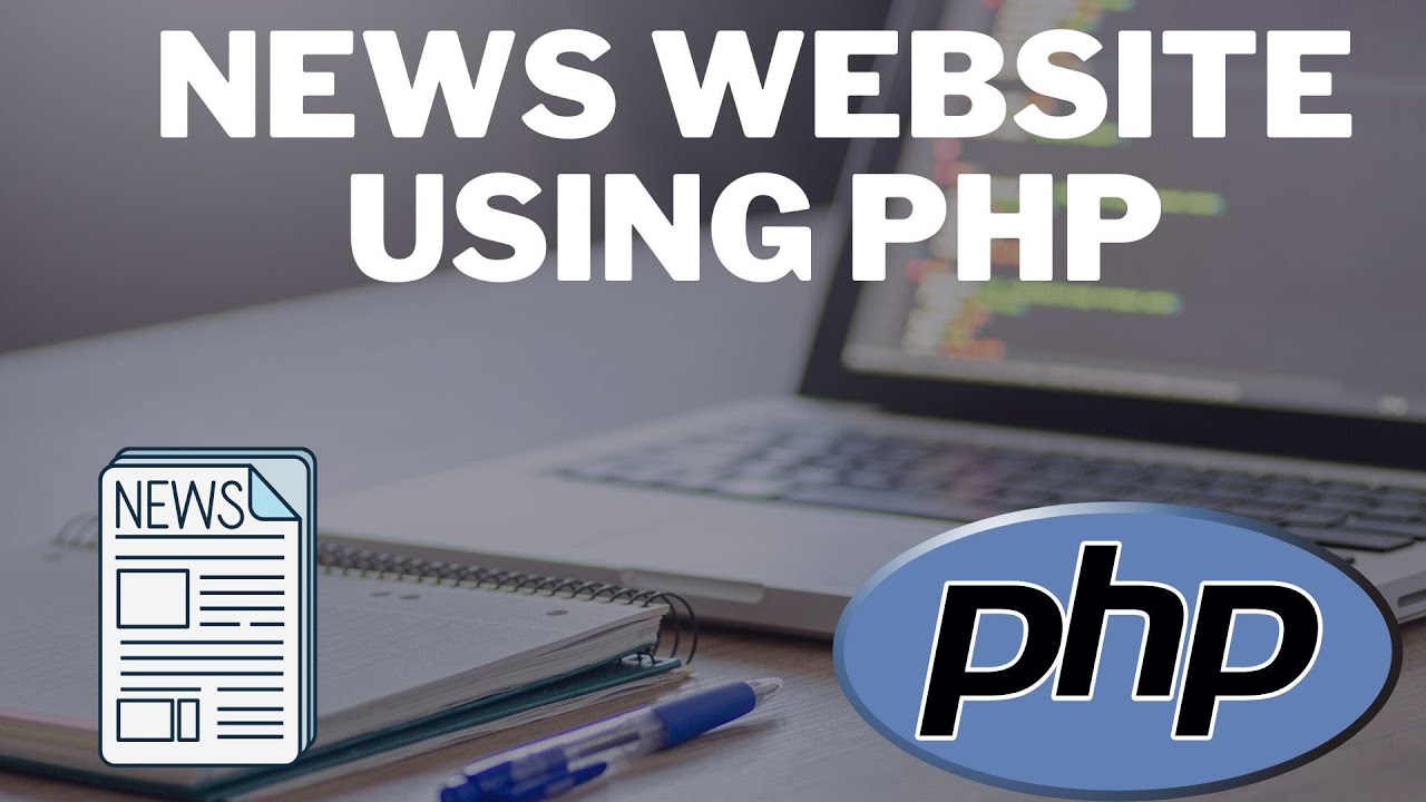 Create News Website Using Php Part 9 Youtube