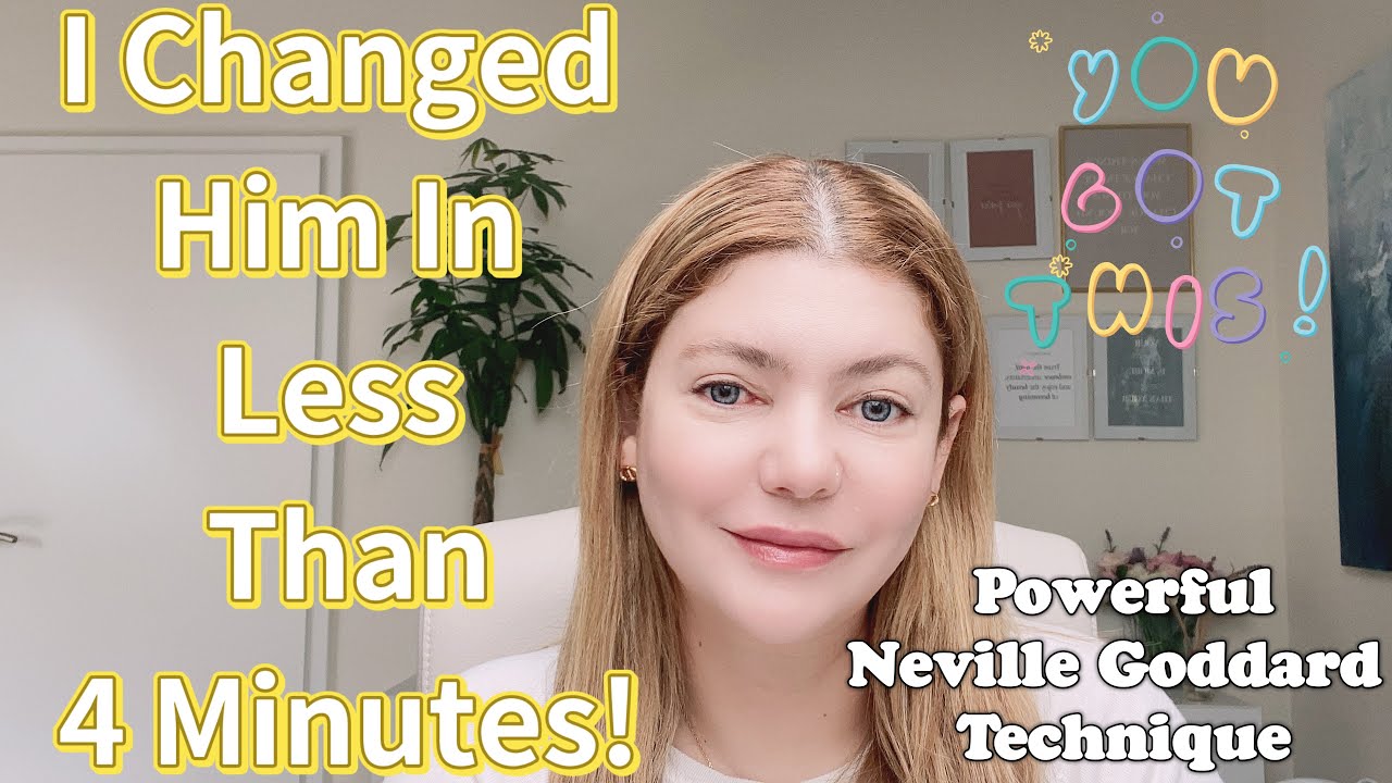Manifest Anything In 4 Minutes | Neville Goddard Method - YouTube