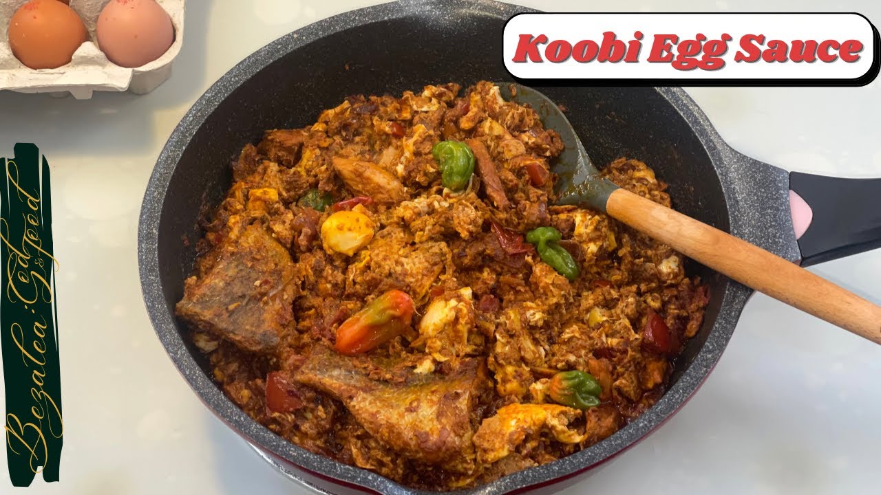 Koobi Egg Sauce Recipe|| Delicious Egg Stew with Koobi - YouTube