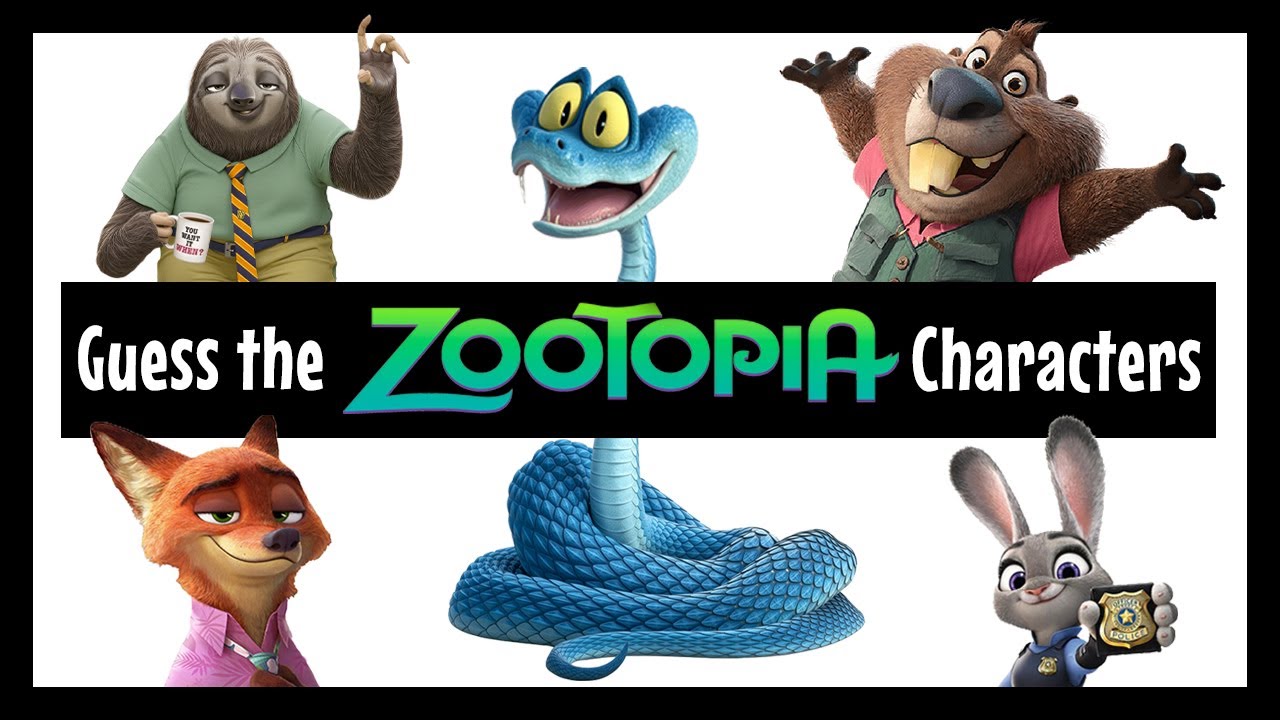 Zootopia Character Quiz! - YouTube