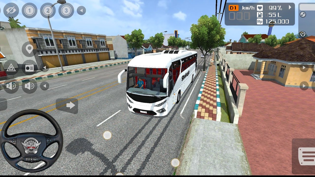 Bus simulator Indonesia game/ bus top speed test/ bus drive #gaming ...