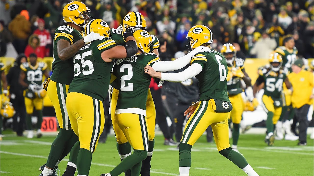Green Bay Packers Playoff Game Winners Compilation - YouTube