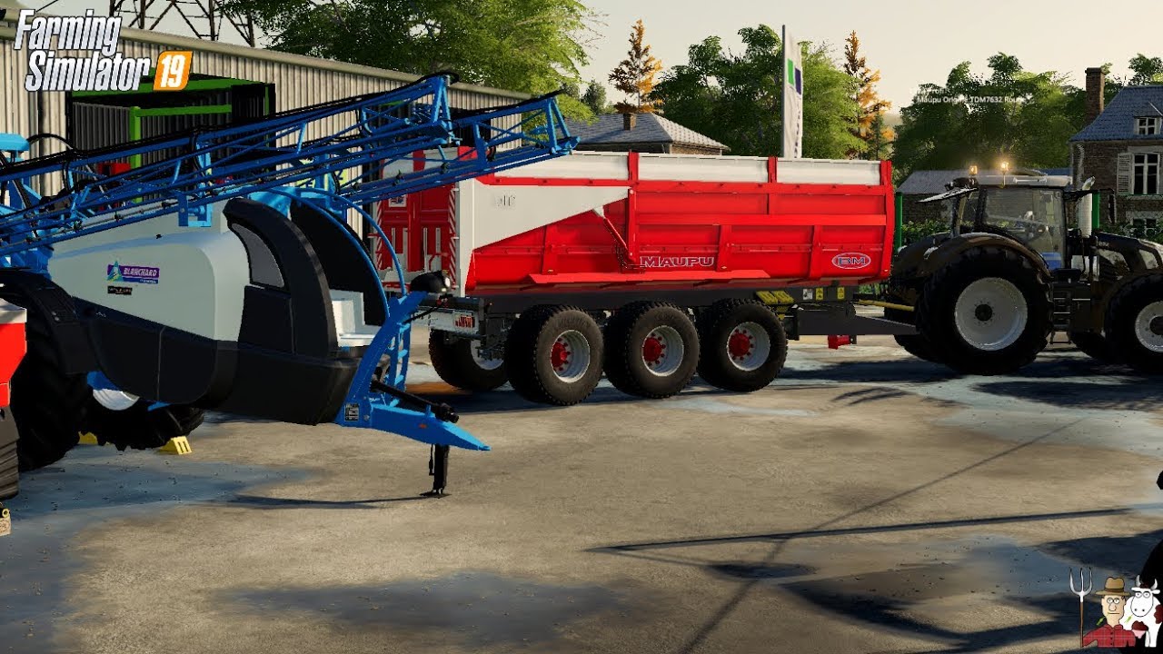 FS19/Champs de France/encore du nouveau matos /#18 - YouTube