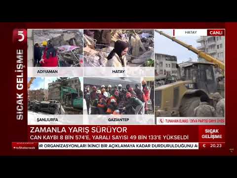 Deva Parti'li Tunahan Elmas deprem bölgesinden \