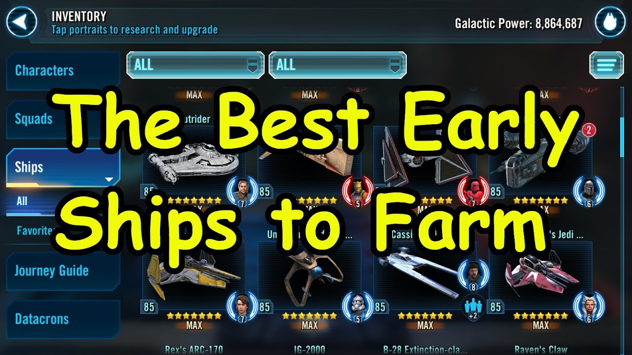 What Early Ships Should You Be Farming and Where to Get Them? - YouTube