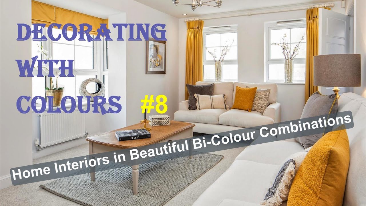 Home Interiors in Beautiful Bi-Colour Combinations | Decorating with ...