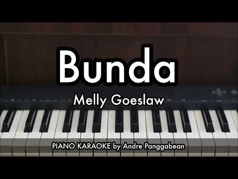Bunda - Melly Goeslaw (2025) | Piano Karaoke by Andre Panggabean